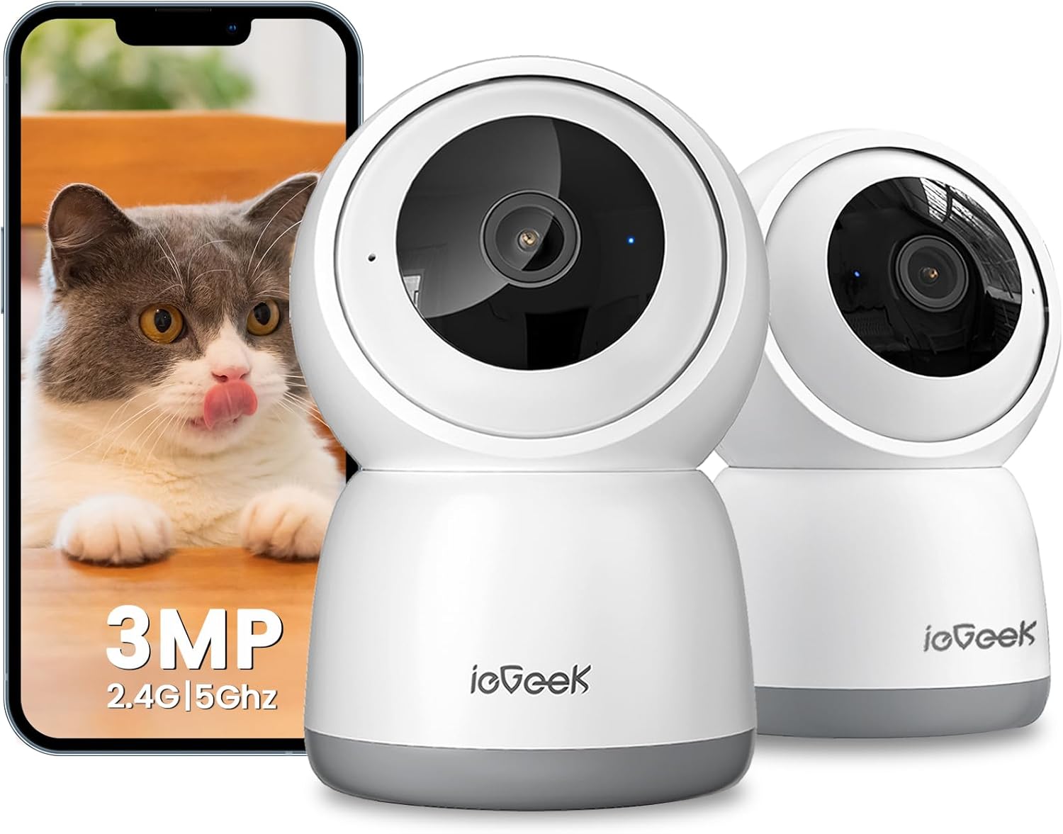 ieGeek SC1 Review: 2K Indoor WiFi Cameras - Avis caméra